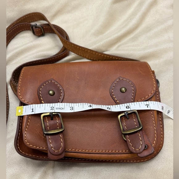 Margeo | Bags | Margeo Hand Made From Premium Italian Leather Tan ...